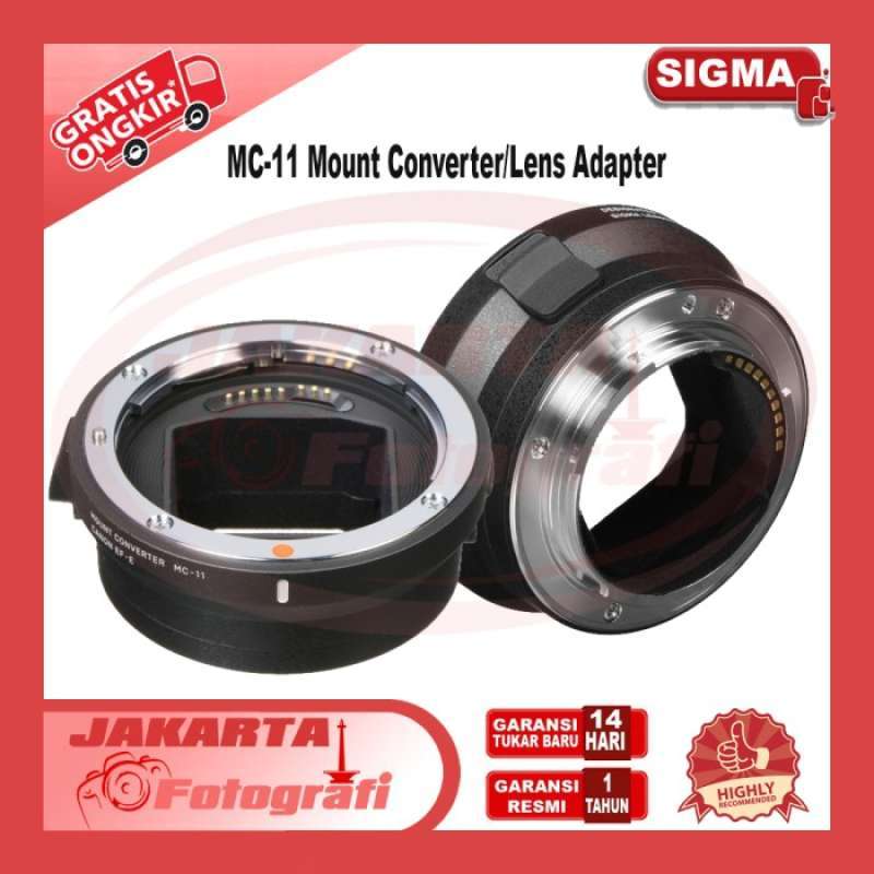 Promo Sigma Mc-11 Mount Converter/lens Adapter (sigma Ef-mount To E Mount) Diskon 23% Di Seller ...