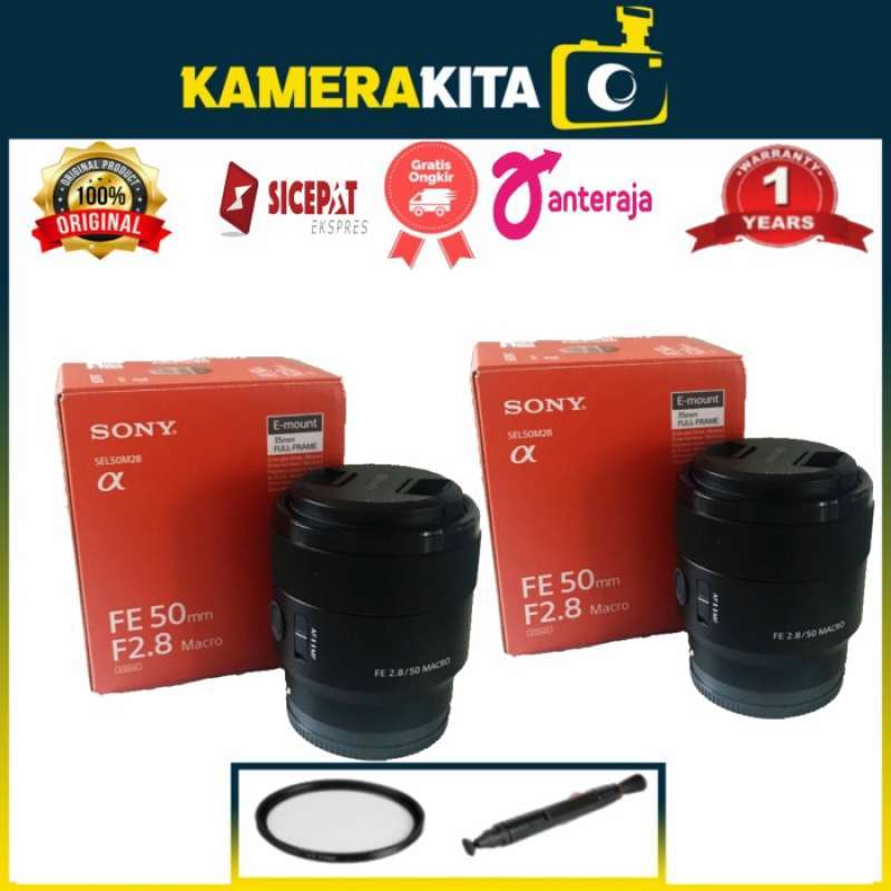 Promo Lensa Sony Fe 50mm F1.8 Marco / Lens Sony Fe 50mm F/1.8 Marco ...