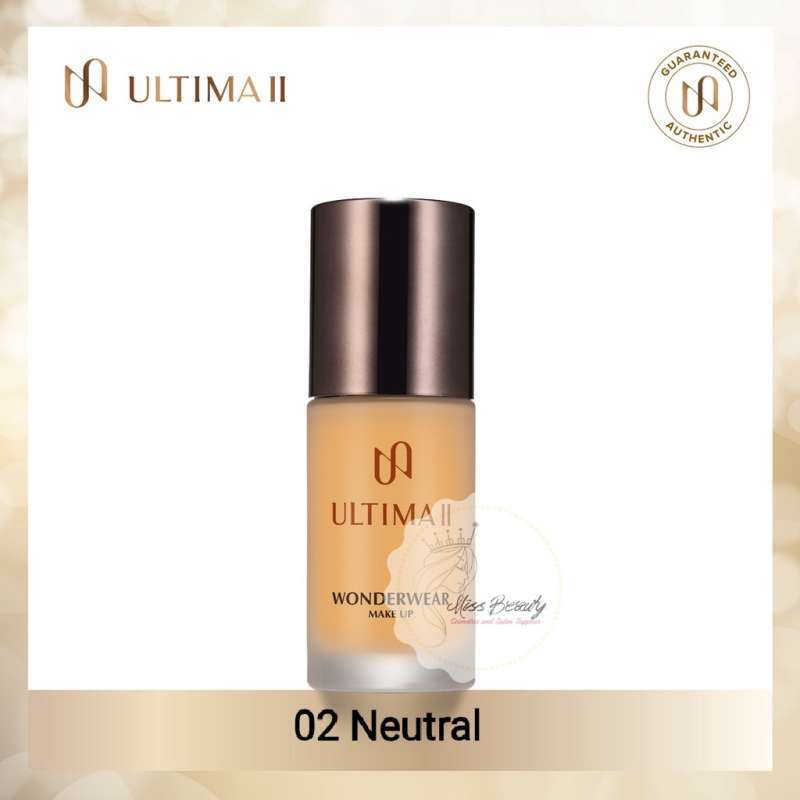 Jual Ultima Ii Wonderwear Makeup Foundation - 35ml - 02 Di Seller ...