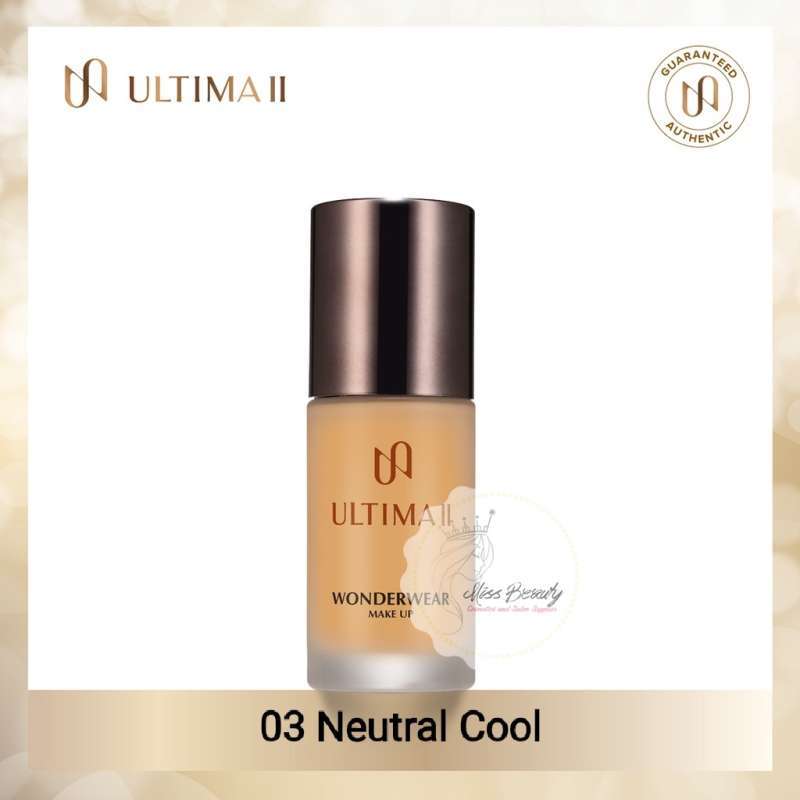 Jual Ultima Ii Wonderwear Makeup Foundation - 35ml - 03 Di Seller ...