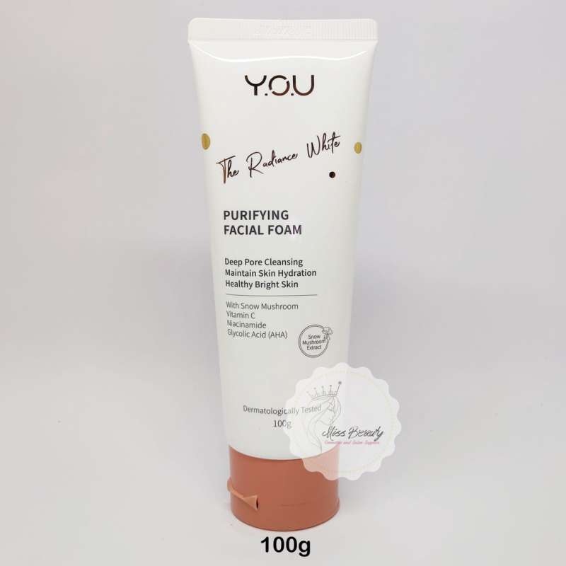 Jual You The Radiance White Purifying Facial Foam - 100g Di Seller ...