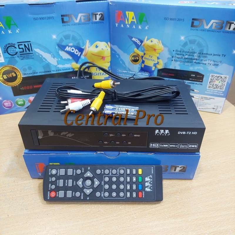 Jual New Stb Tv Digital Dvb T2 Set Top Box Merek Tanaka Type T2 Stb -cpro Di Seller Circlet ...
