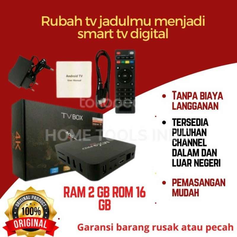 Jual Android Tv Box Mxq Pro 4k 5g Smart Tv Box Garansi Ram 2 Gb 16 Gb