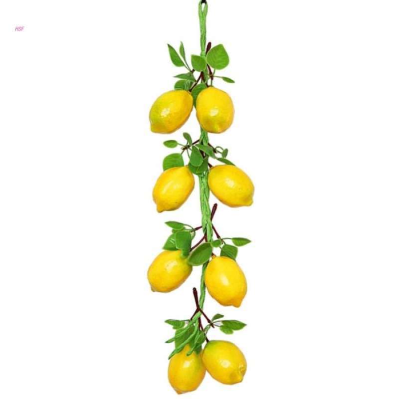 Jual Simulation Artificial Fruit Lemon String For Restaurant Hotel Home Di Seller Winter ...