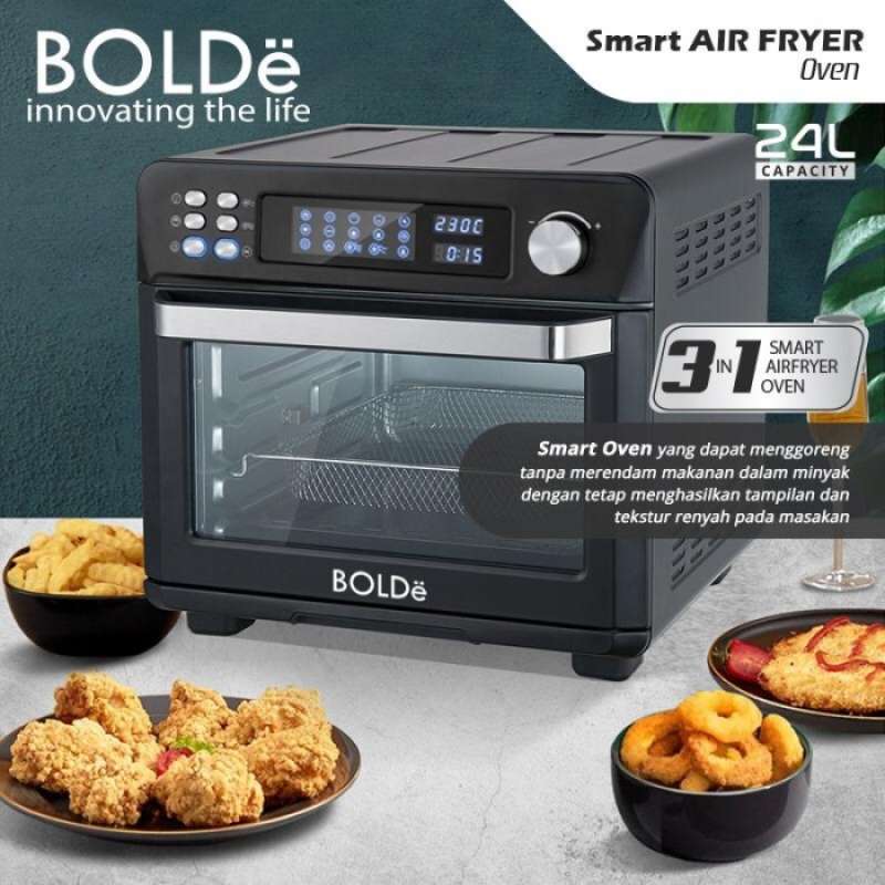Jual Bolde Smart Air Fryer Oven Digital Garansi 2 Tahun - Packing Kayu ...