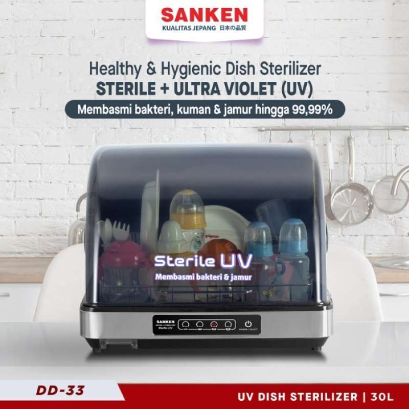 Jual Sanken Dish Dryer Sterilizer Alat Steril Peralatan Makan Dd-33uv Di Seller Circlet ...