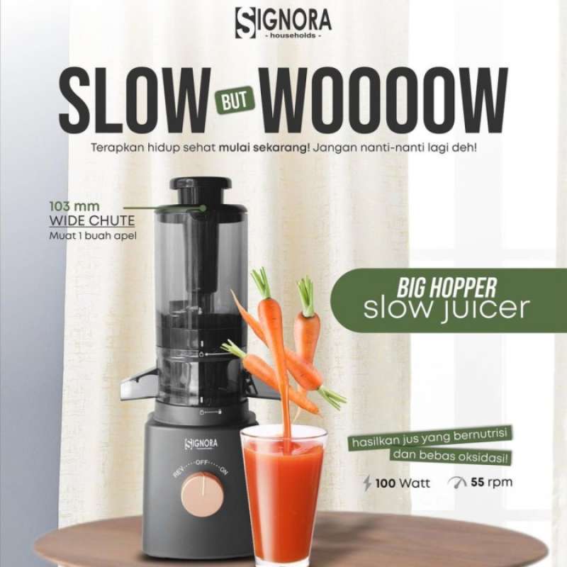 Jual Signora Mini Slow Juicer | Not Blender Portable Kapsul Philips Di ...