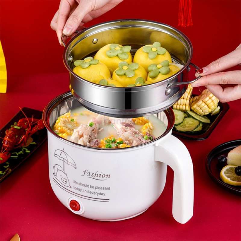 Jual Mini Hot Pot Panci Listrik Mini Hot Pot Elektrik Rice Cooker ...