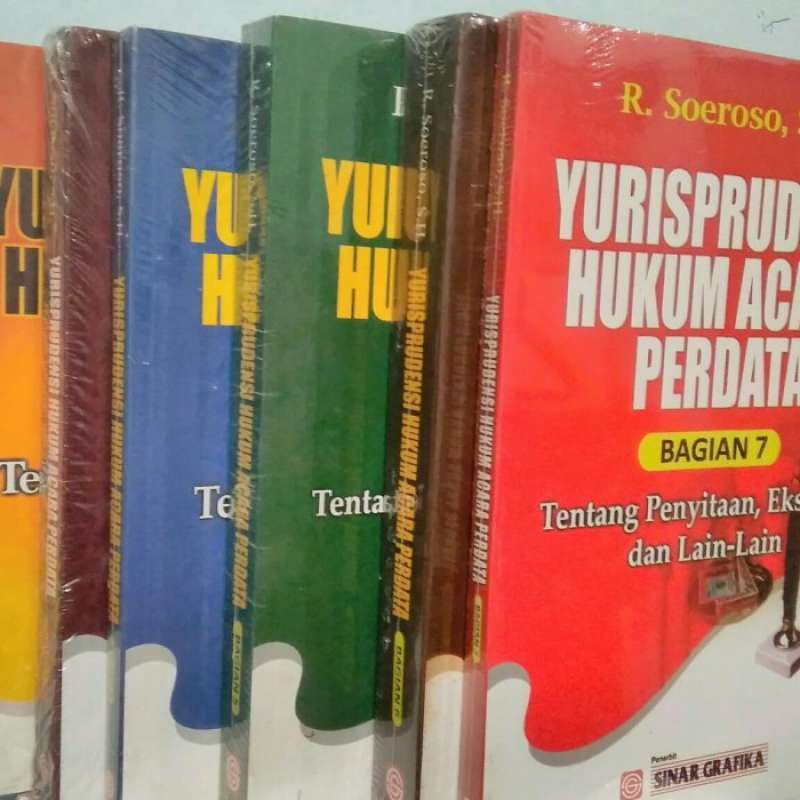 Jual Buku Yurisprudensi Hukum Acara Perdata Soeroso 1 Sampai 7 Di ... Jual Buku Yurisprudensi Hukum Acara Perdata Soeroso 1 Sampai 7 Di ...