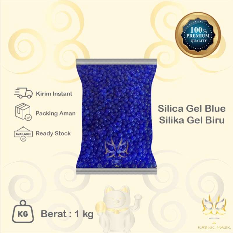 Jual Silica Gel Blue 1 Kg/ Silika Gel Biru 1 Kg/ Refill Silica Gel 1 Kg Di Seller Circlet ...