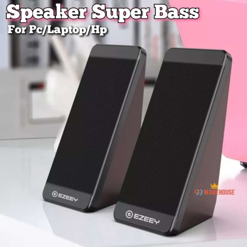 Jual Speaker Pc Bass Super Usb Laptop Komputer Multimedia Mini Stereo 2 ...