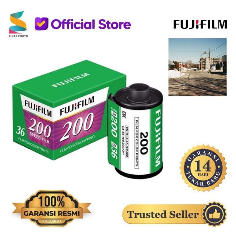 Jual Fujicolor C200 Fujifilm Color Plus 36/200 Roll Film 35mm Di Seller ...