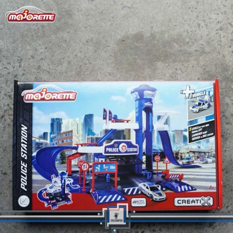 Jual Majorette Creatix Police Station Playset With 1 Vehicle Di Seller ...