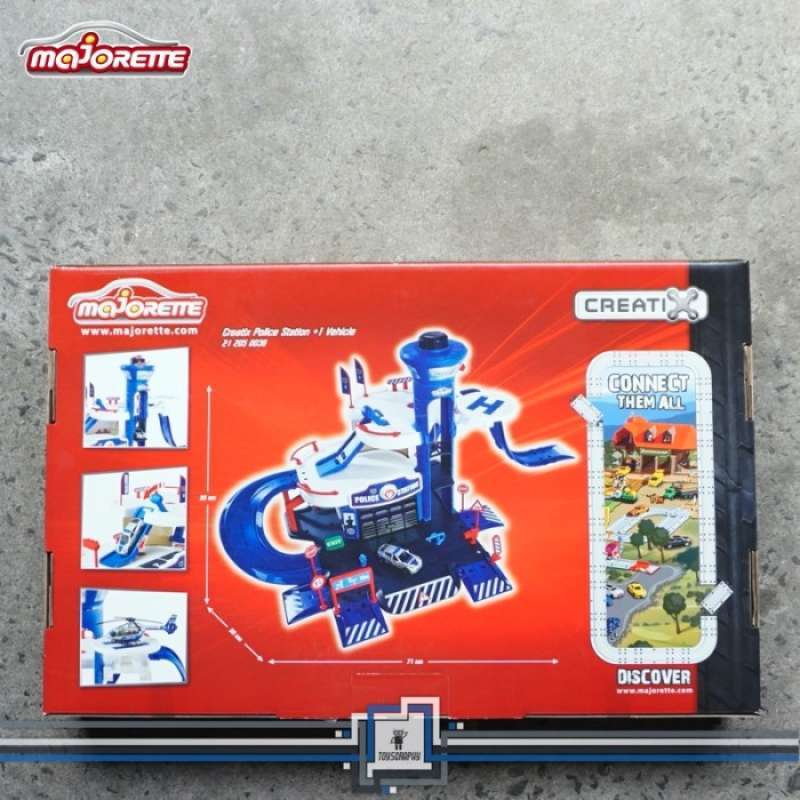 Jual Majorette Creatix Police Station Playset With 1 Vehicle Di Seller Toysgraphy Official Store ...