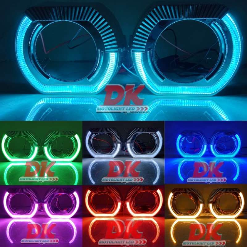 Promo Promo- Shroud Lampu Projector Biled Model Bmw Sport Kristal 2,5 ...