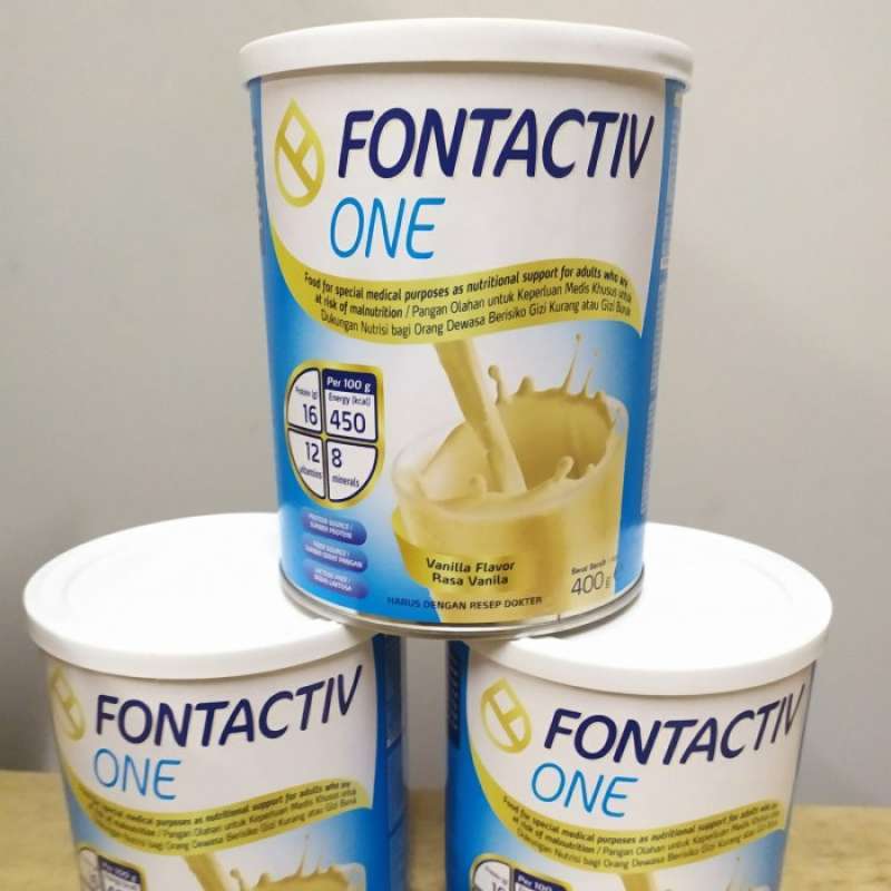 Jual Susu Fontactive One 400 Gr( Mengtasi Kurang Gizi Misalnya Manula ...