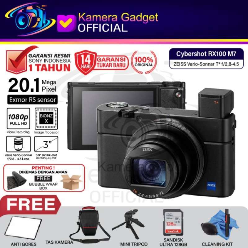 Jual Sony Cybershot Rx100 M7 - Rx-100 Vii - Mark 7 Garansi Resmi ...