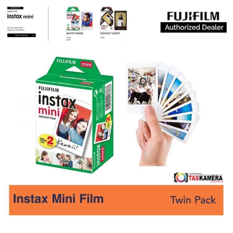 Jual Isi Refill Fujifilm Instax Mini Instant Color Film (20 Shots) Di ...