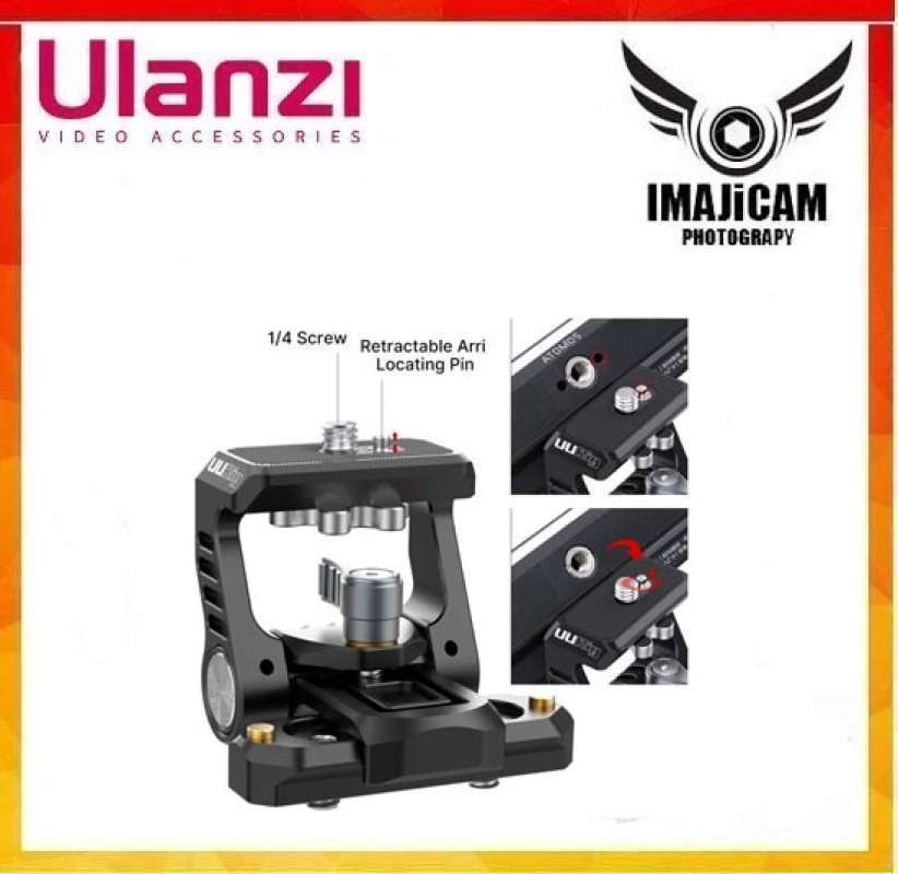 Jual Ulanzi Uurig R058 Nato Quick Release Monitor Bracket Mount For ...