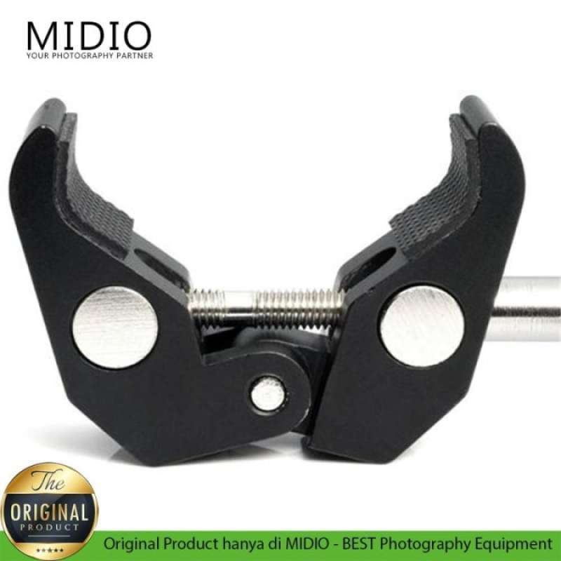 Jual Midio Penjepit Super Magic Clamp Universal Untuk Lightstand Ringlight Di Seller Circlet ...