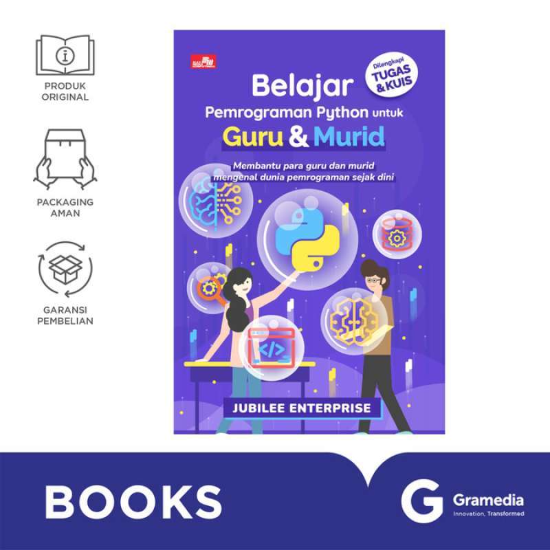 Jual Belajar Pemrograman Python Untuk Guru Dan Murid Di Seller Winter ...
