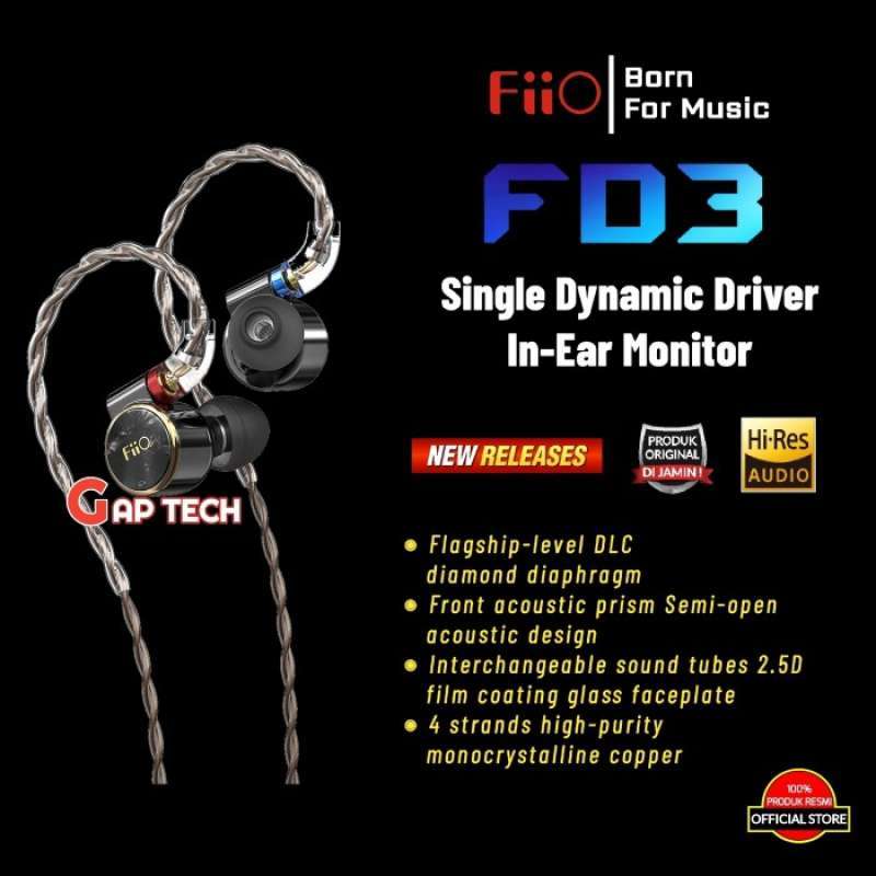 Jual Fiio Fd3 / Fd 3 / Fd3 Pro / Fd 3 Pro / Fd 3pro Dynamic In Ear ...