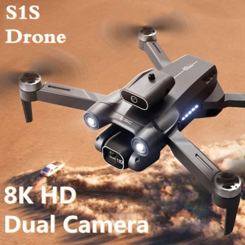 Jual Drone S1s 4k Dual Camera Brushless Optical Flow Antitabrak - 1battery/set Di Seller Circlet ...