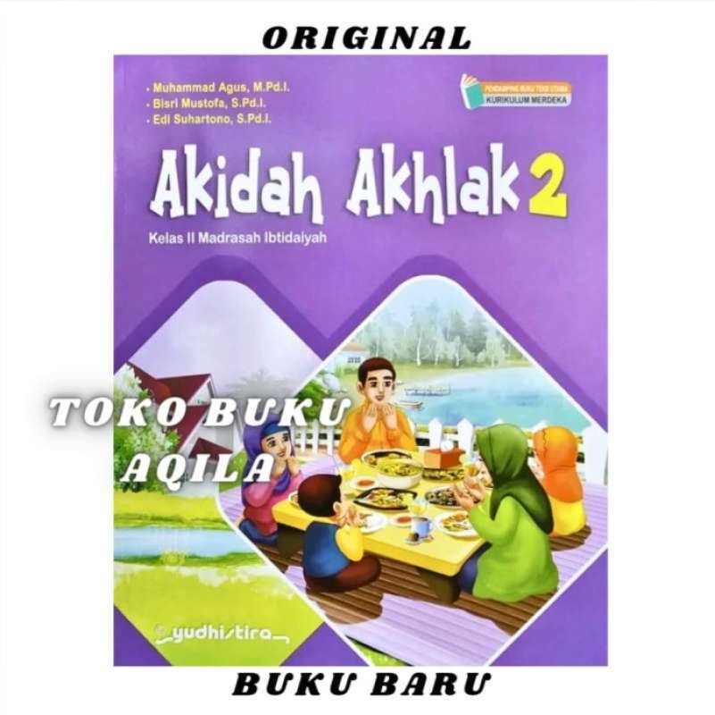 Jual Buku Akidah Akhlak Kelas 1 2 3 4 5 6 Mi Yudhistira Kurikulum Merdeka Km Di Seller Winter ...