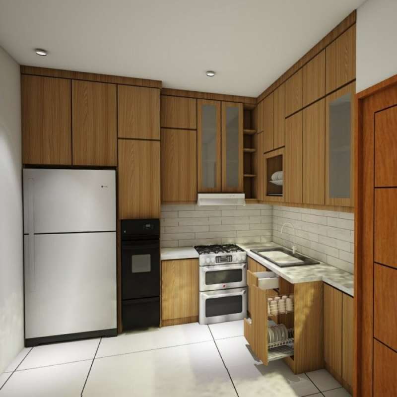 Jual Jasa Pembuatan Kitchen Set Minimalis Di Ciputat Tangerang Selatan ...