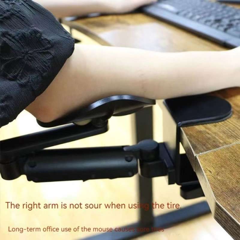 Promo Adjustable Height Arm Rest Desktop Arm Support Rack Ergonomic ...