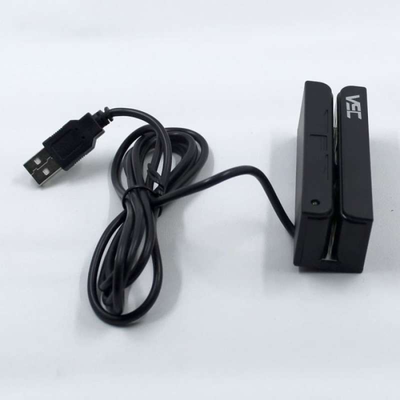 Promo Magnetic Stripe Card Reader - Mcr Vsc -msr-90 (strip-swipe) Usb ...