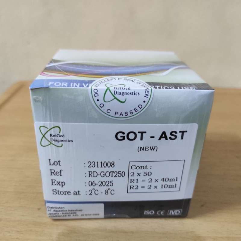 Promo Reagen Sgot 2x50 Ml Reiged Diagnostics Diskon 33% Di Seller Lucky_vania - Tugu Selatan ...