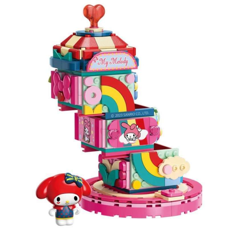 Jual Keeppley Sanrio The Vanishing/circus Stack/rolling Globe/unicycle Performance/superstar ...