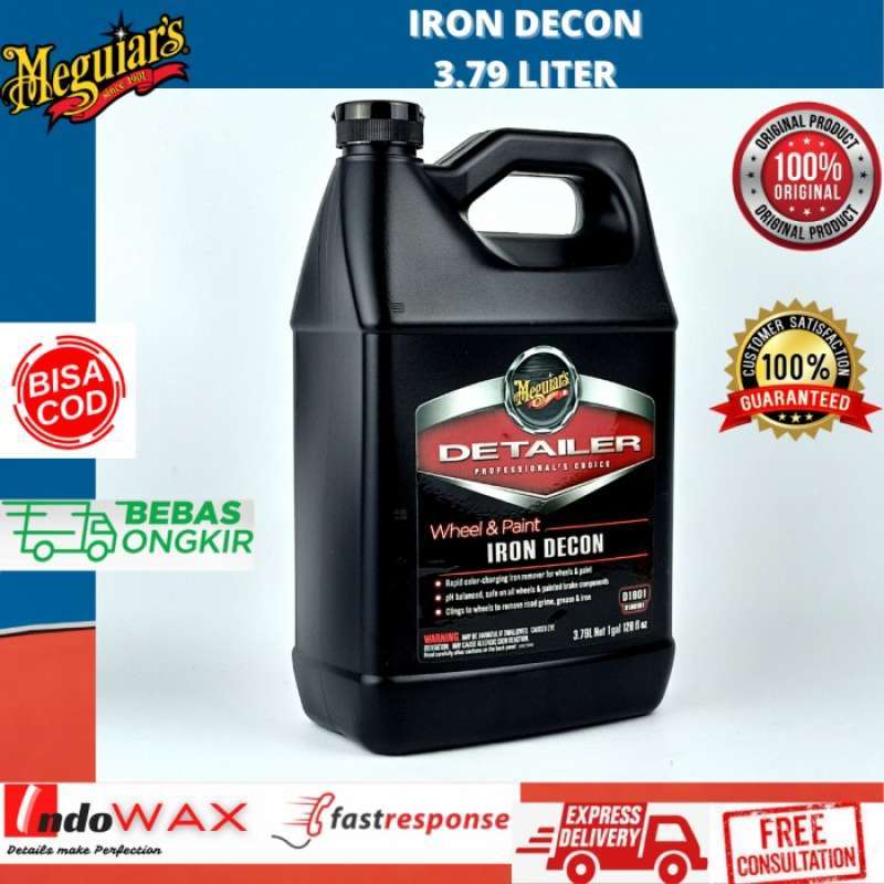 Promo Meguiars D1801 Wheel & Paint Iron Decon , Poles Wax Coating Mobil ...