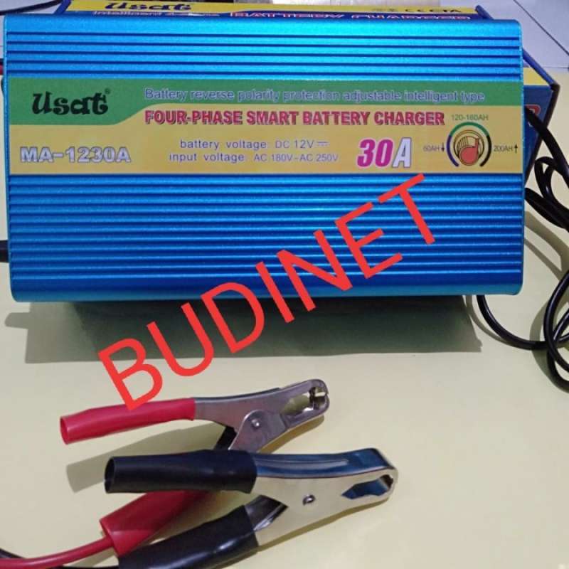 Promo Usat Smart Fast Charger Accu Aki 12v 30a Diskon 23% Di Seller ...
