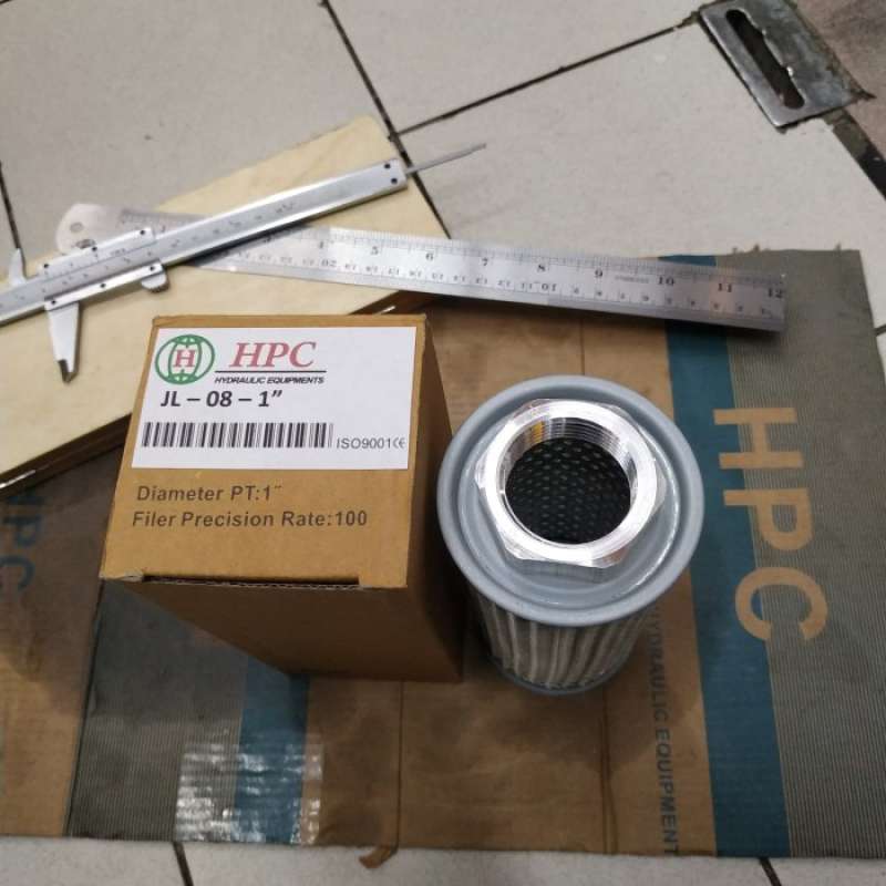 Promo Jl-08 Filter Oil Suction Tangki Hydraulic 1 Inch Diskon 23% Di ...