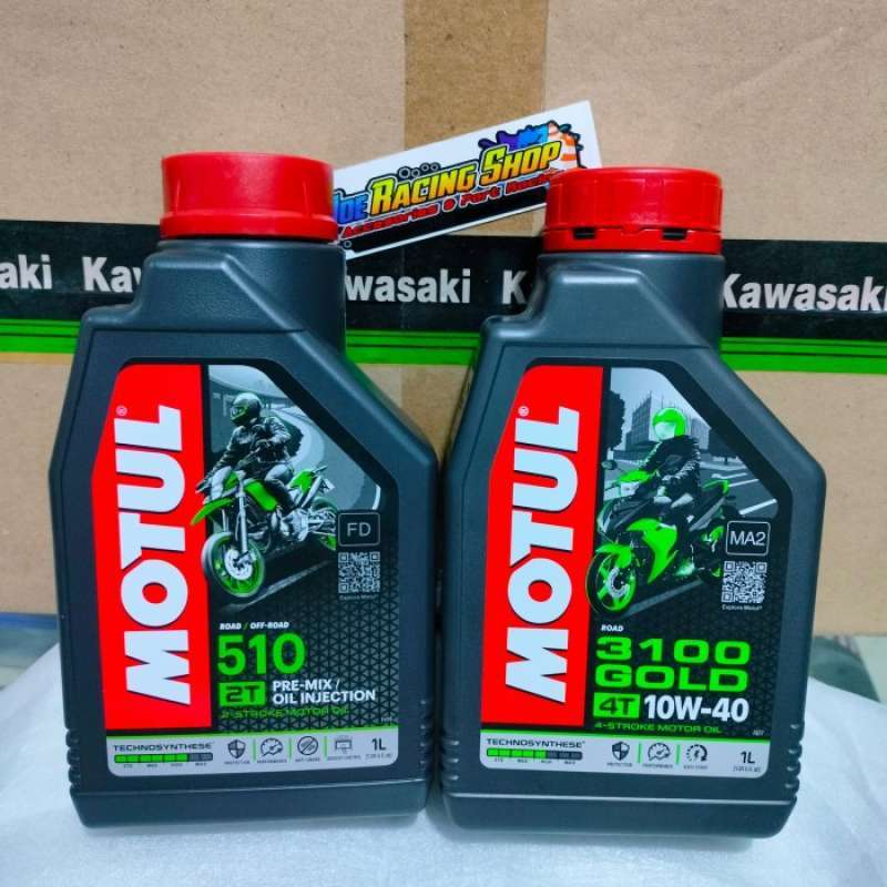 Promo Paket Hemat Oli Mesin Motul+oli Samping Motul L Diskon 23% Di ...