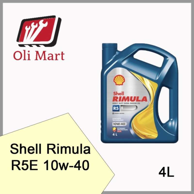 Promo Oli Shell Rimula R5e 10w-40 Diesel 4l Diskon 23% Di Seller ...
