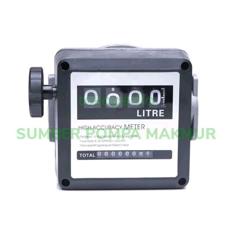 Promo Pompa Transfer Solar Ac 220v + Flow Meter Solar 4 Digit Pompa ...