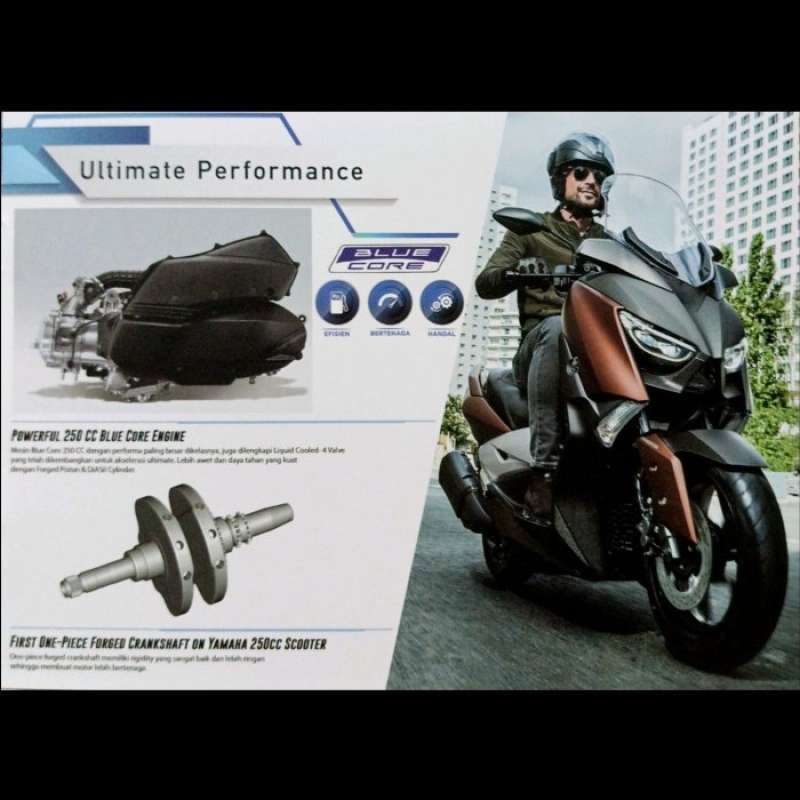 Jual Brosur Motor Yamaha Xmax Generasi Awal Di Seller Circlet ...