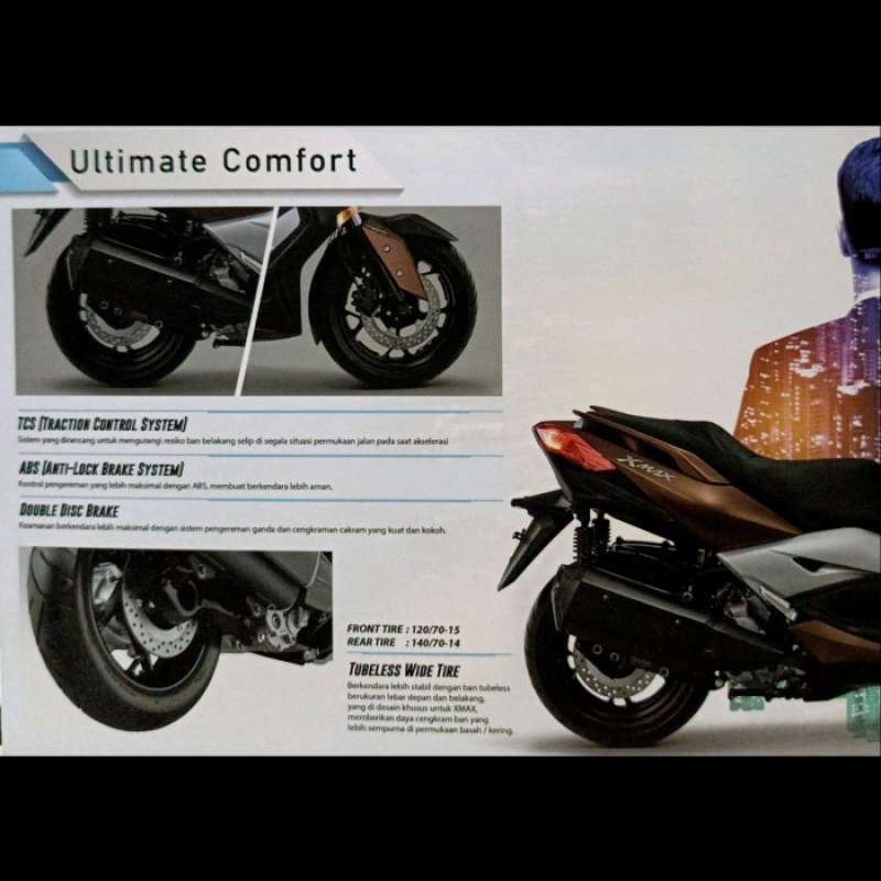 Jual Brosur Motor Yamaha Xmax Generasi Awal Di Seller Circlet ...