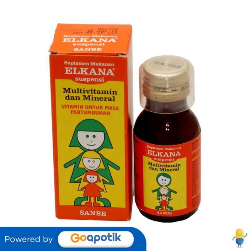 Jual Elkana Syrup Isi 60 Ml Botol Di Seller Apotek Attar Farma ...