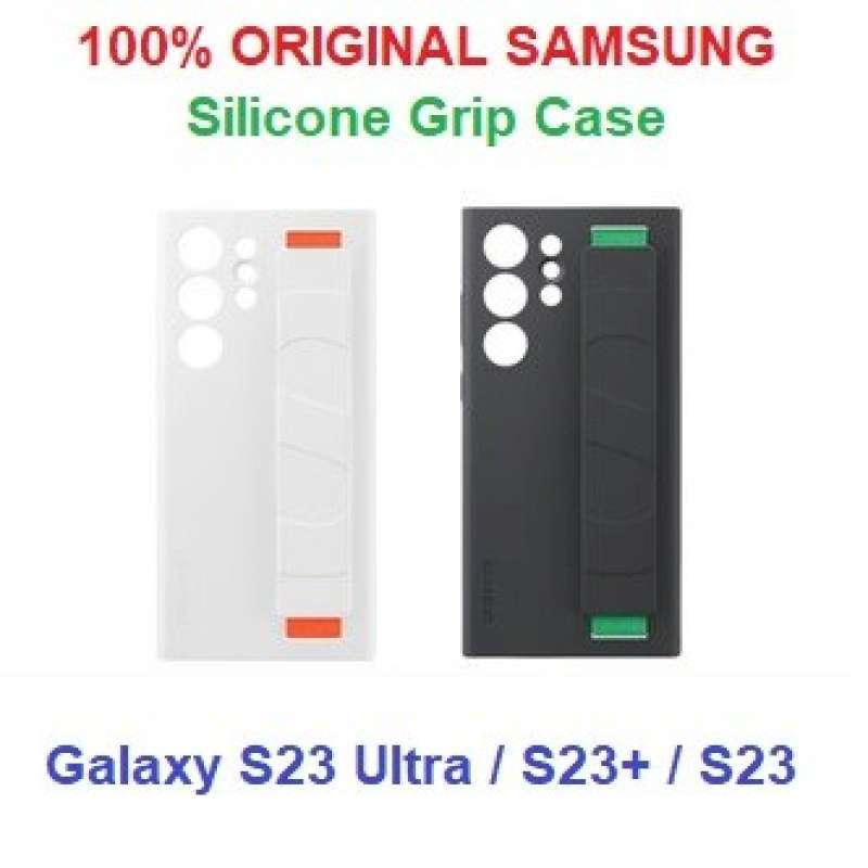 Promo Samsung Silicone Grip Case S23 Ultra Cover S23+ S23 Plus Original ...