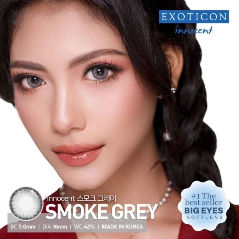 Jual Softlens X2 Innocent Normal / Soflen Innocent Exoticon Big Eyes ...