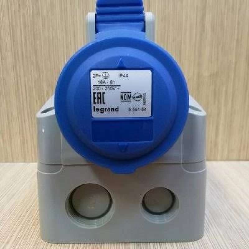 Promo Legrand Surface Mounting 16a 2p+e 3pin Ip44 555154 Diskon 23% Di ...