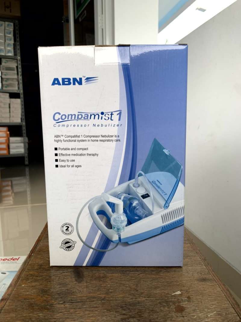Promo Nebulizer Compressor Compamist 1 Abn / Nebul Alat Terapi Uap ...