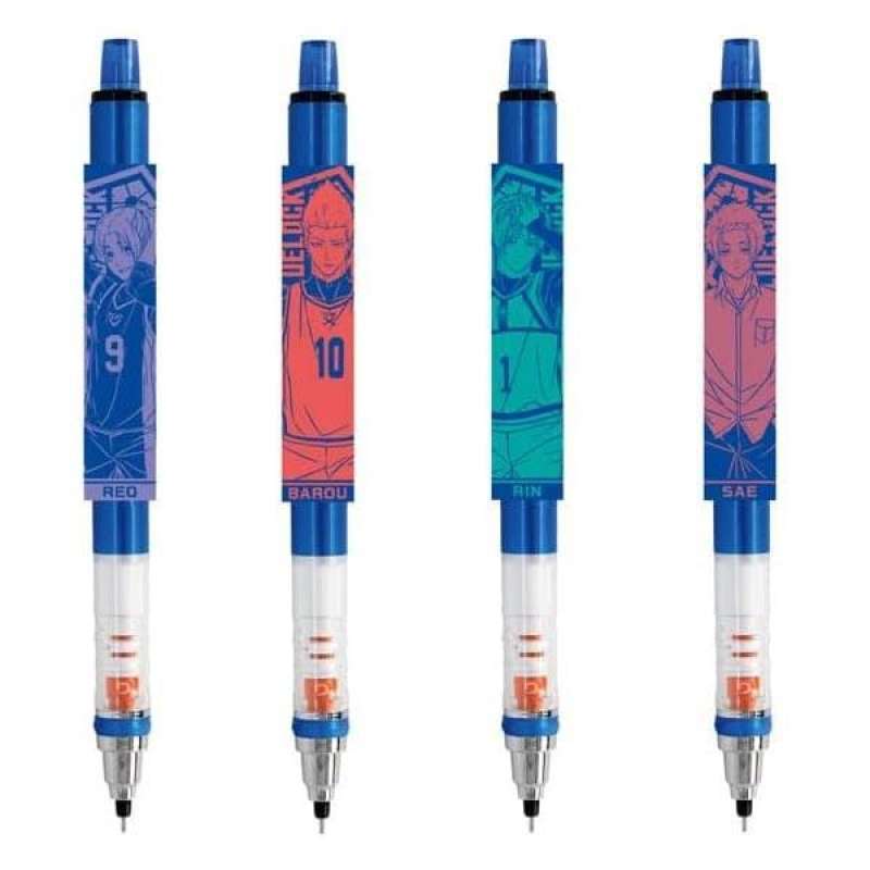 Jual Uni Kuru Toga Blue Lock Rin Sae Itoshi 0.5mm Pensil Limited ...