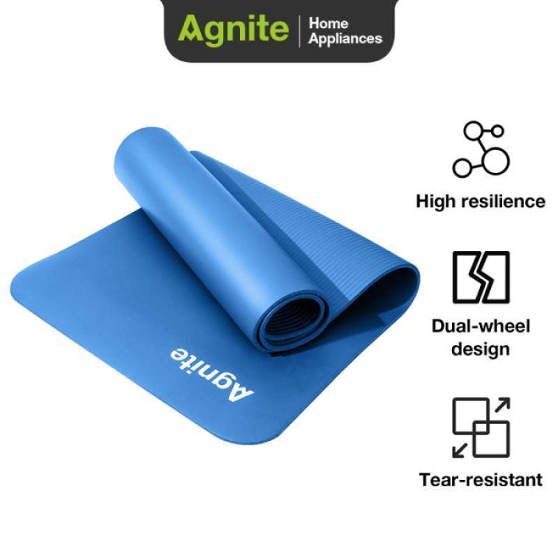 Promo Matras Yoga / Yoga Matt Nbr Tebal 8mm 10mm Panjang 61 Cm Er20x ...