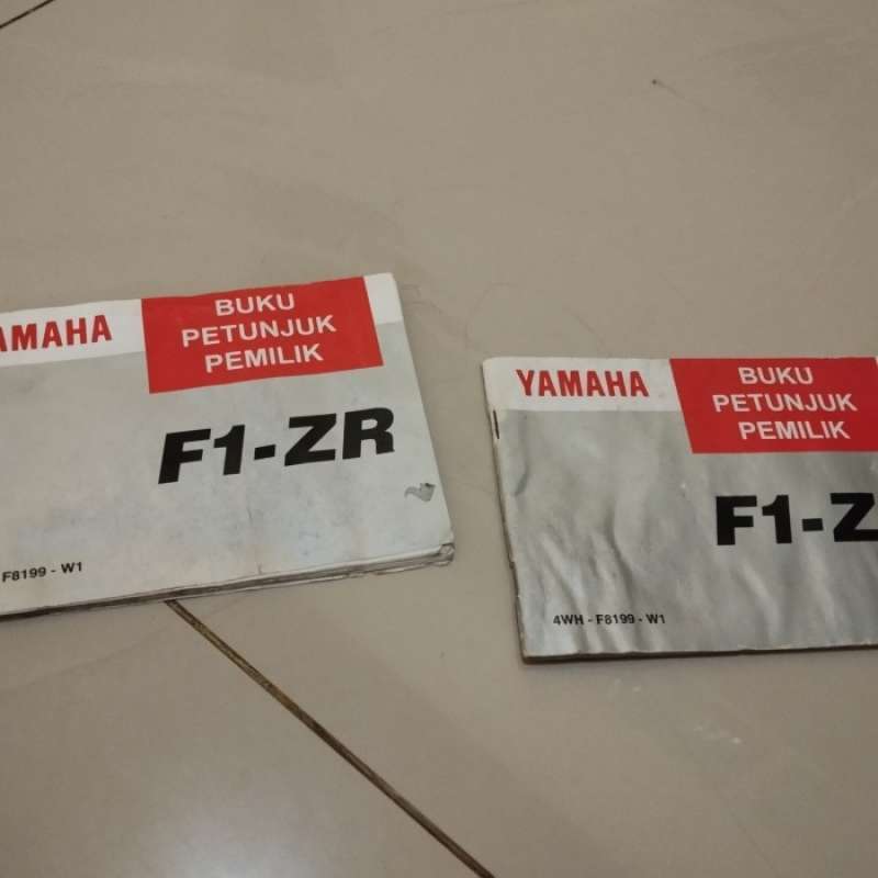 Jual Buku Petunjuk Pemilik Yamaha F1zr 4wh Pedoman Buku Manual Book F1zr Di Seller Regstore ...