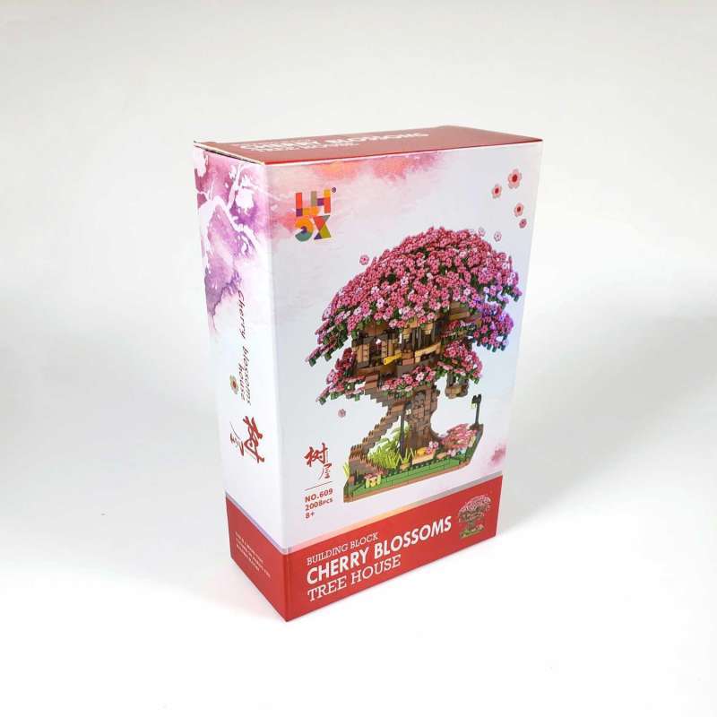 Jual Likaka Mainan Balok Susun Rumah Pohon Bunga Sakura Lego 2008 ...